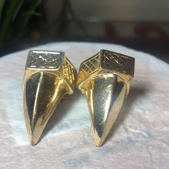 Jewelry | Pair Of Gold Talon Rings | Poshmark
